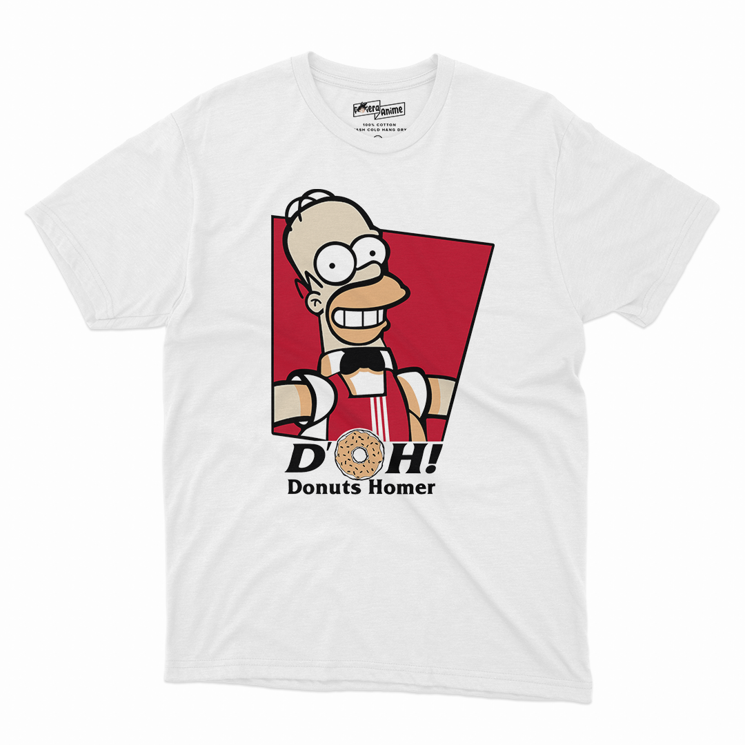 Polera Los Simpson - Donuts Homer – Polera anime
