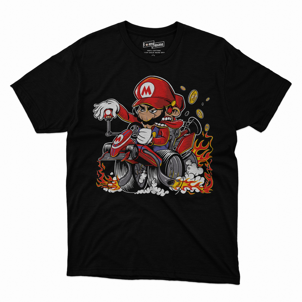 Polera Mario - mario Kart – Polera anime