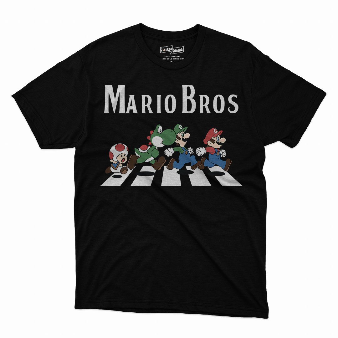 Polera Mario - Mario Bros – Polera anime